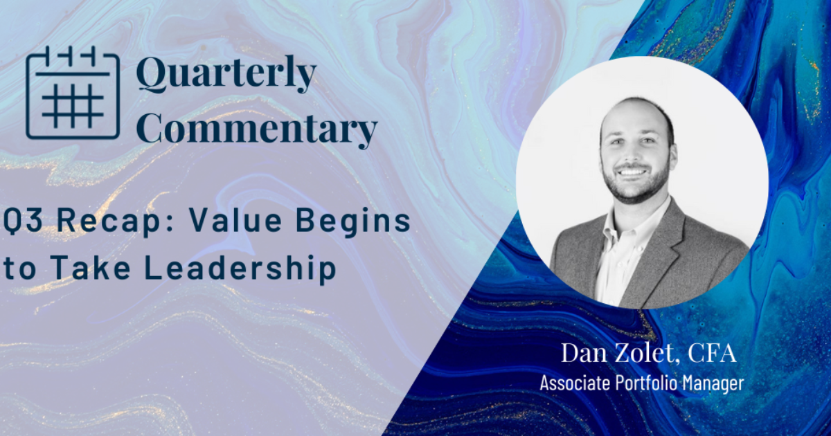 Q3 Recap: Value Begins to Take… | RiverFront Investment Group